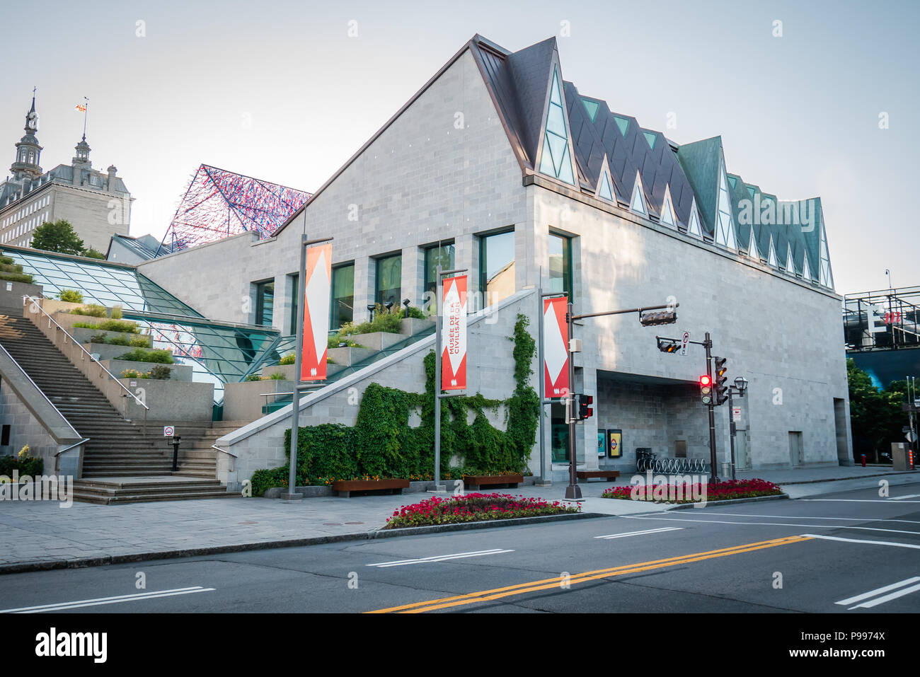 Museum of Civilization Quebec City Stock Photo - Alamy
