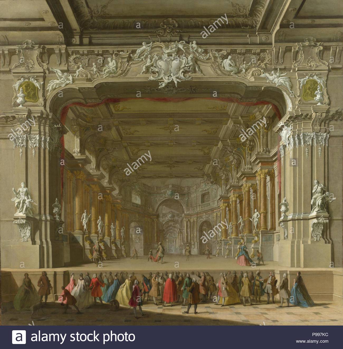 National Theatre London Interior Stock Photos & National Theatre London ...