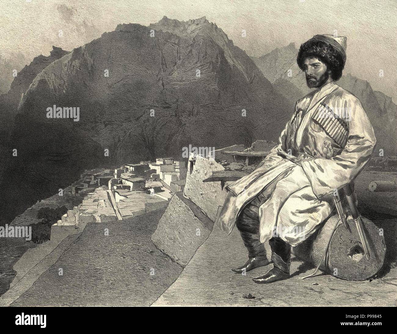 Hadji Murad. Museum: PRIVATE COLLECTION Stock Photo - Alamy
