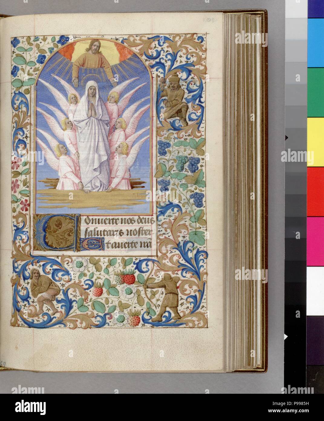 The Assumption of the Virgin (Book of Hours). Museum: The Morgan ...