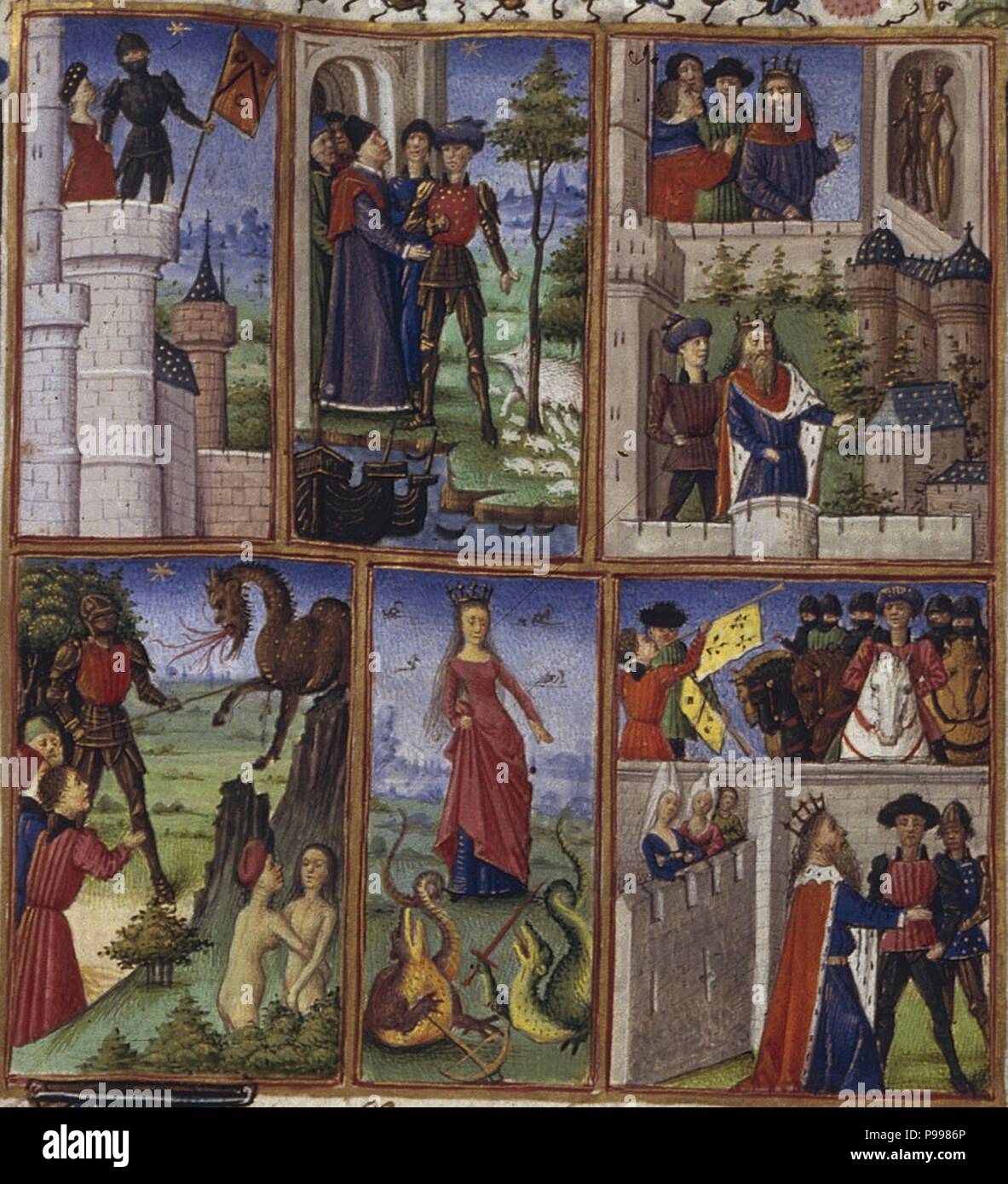 Illustration for the Epic The Aeneid by Virgil. Museum: The Huntington ...