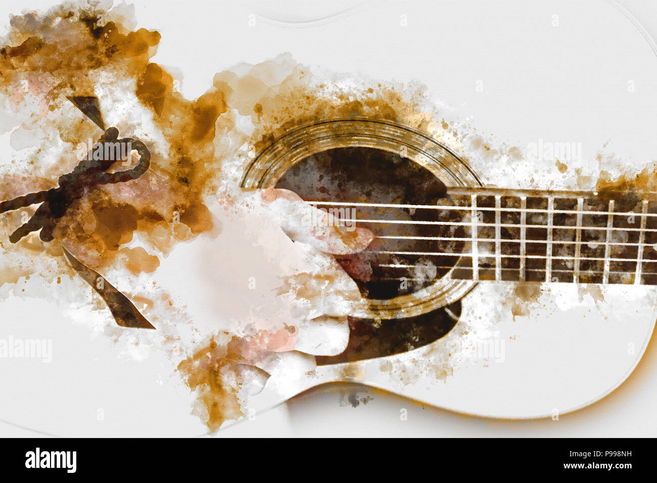 Abstract Acoustic Guitar Wallpapers Page 6 | Abstract Guitar Wallpaper