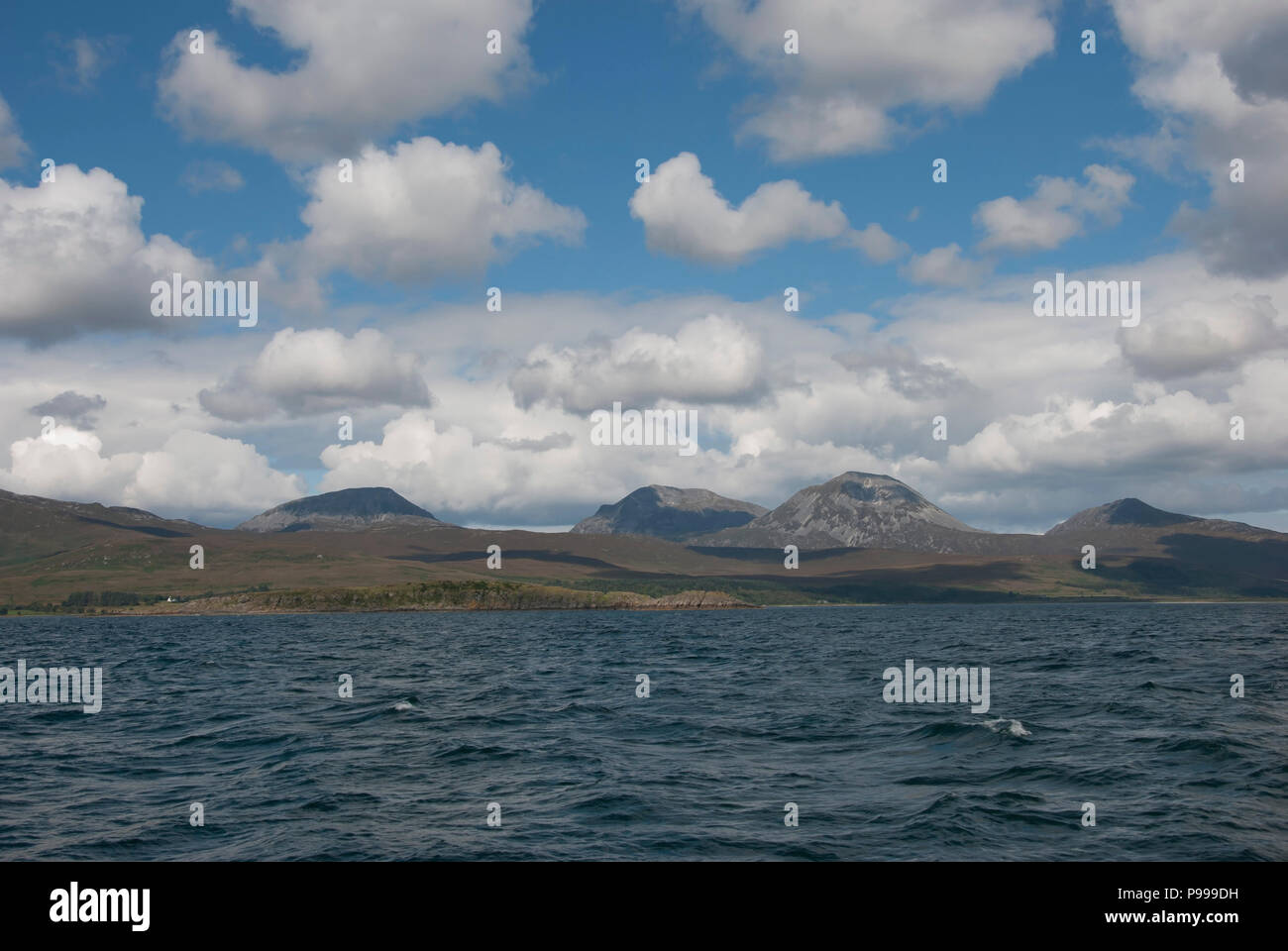The Paps of Jura Mountain Range Isle of Jura Inner Hebrides of Scotland ...