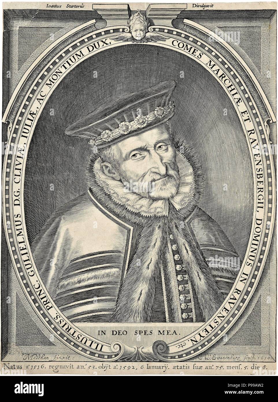 Portrait of Duke William of Jülich-Cleves-Berg (1516-1592). Museum ...