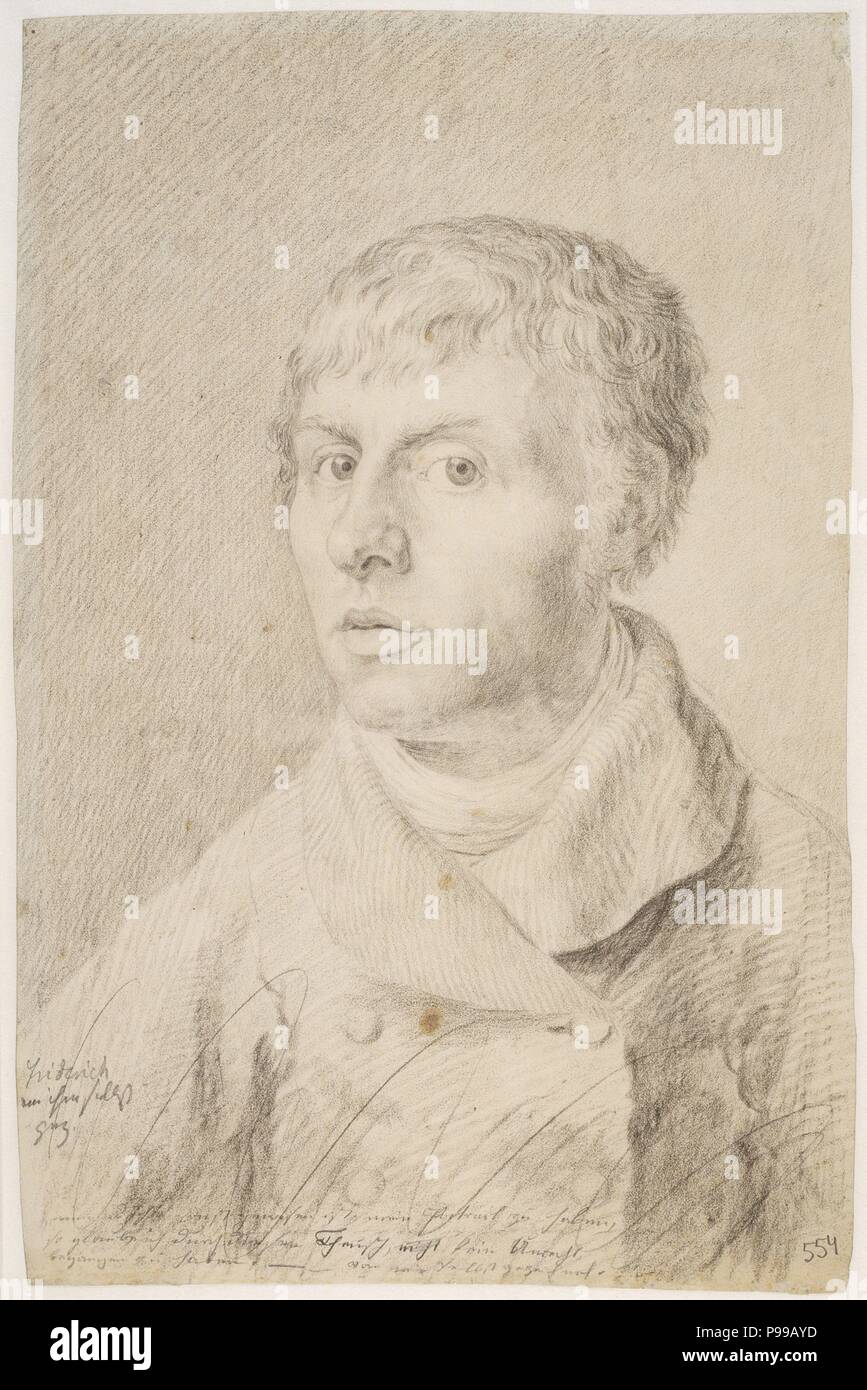 Self-Portrait. Museum: Statens Museum for Kunst, Copenhagen Stock Photo ...