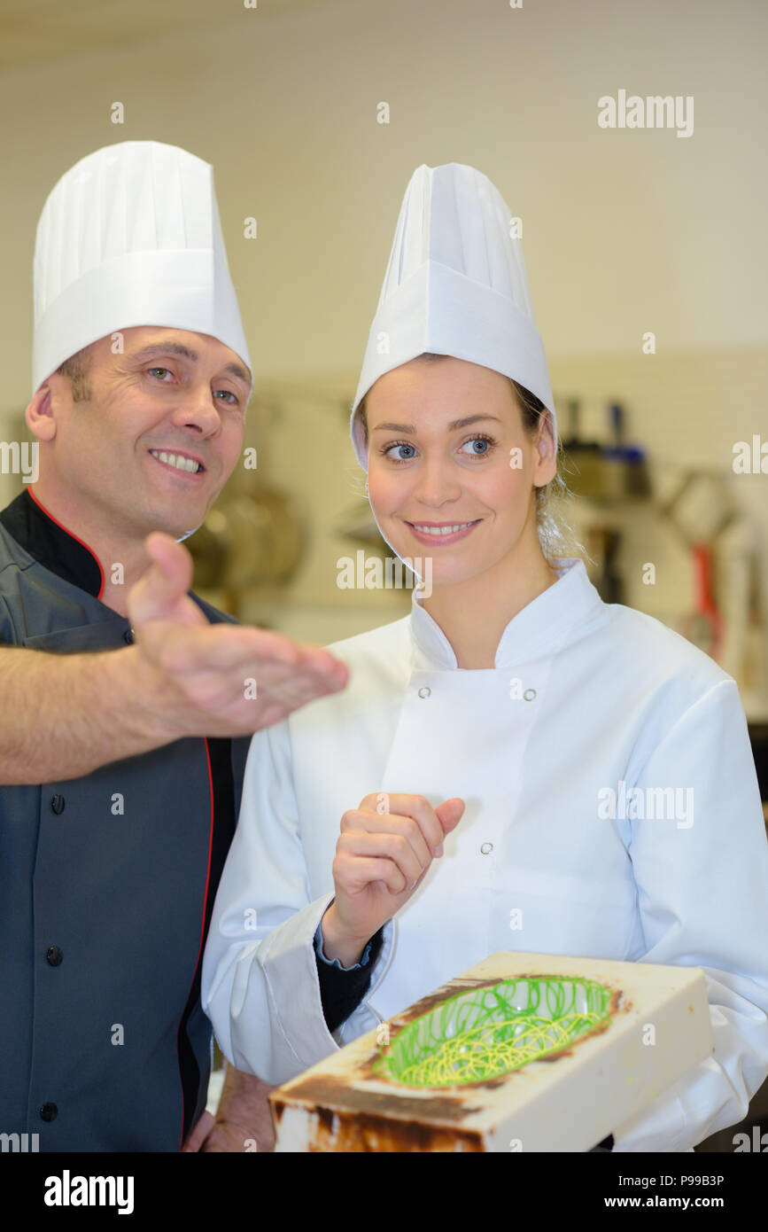 Student pastry chefs hi-res stock photography and images - Alamy
