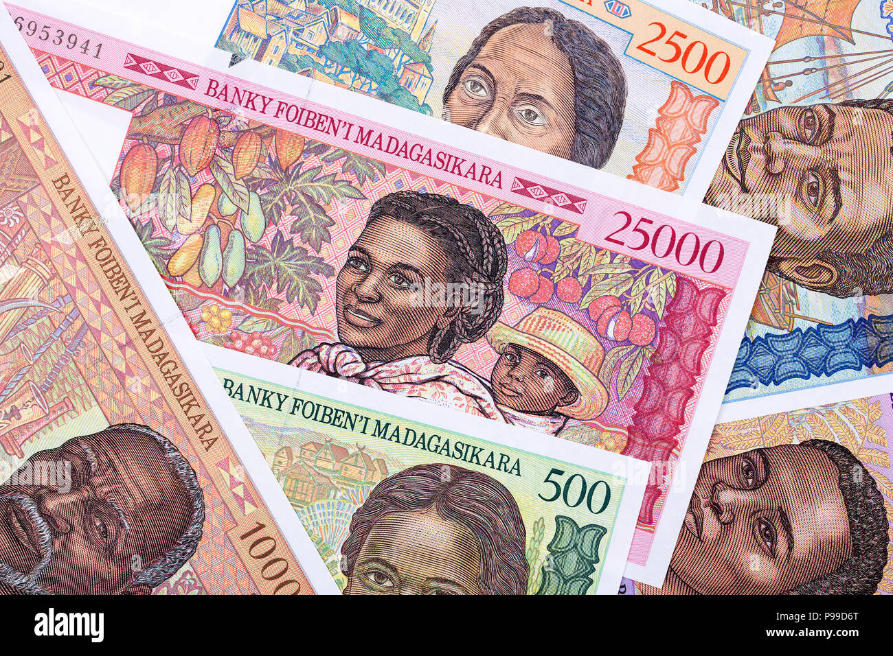 Malagasy Ariary, a background Stock Photo - Alamy