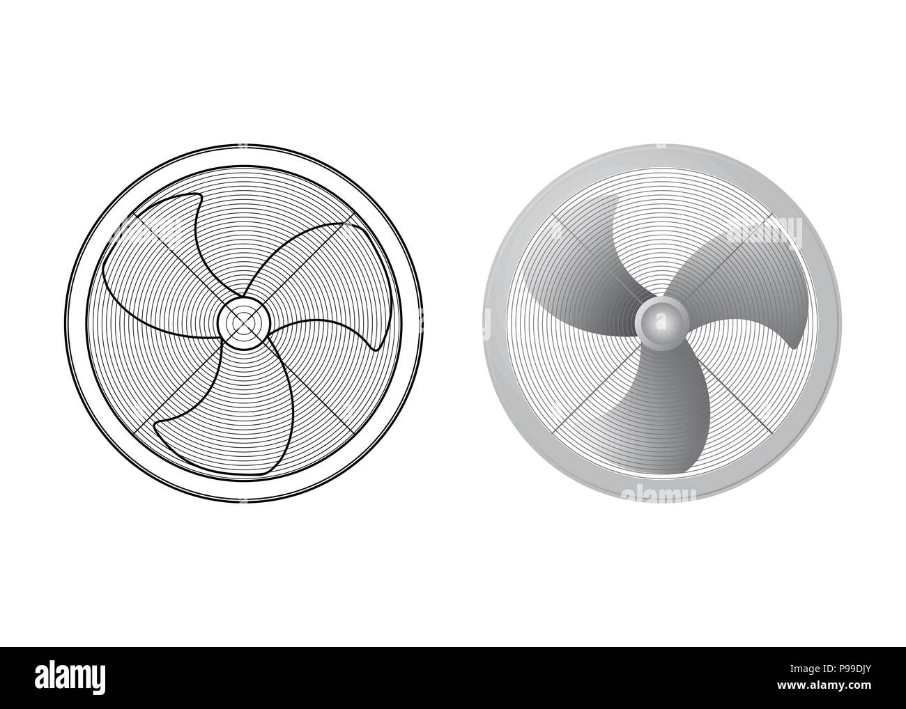 Airflow cooling fans industrial hi-res stock photography and images - Alamy