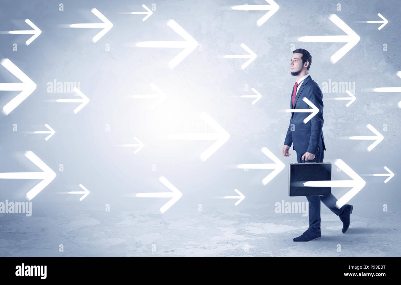 Suit arrows arrow hi-res stock photography and images - Alamy