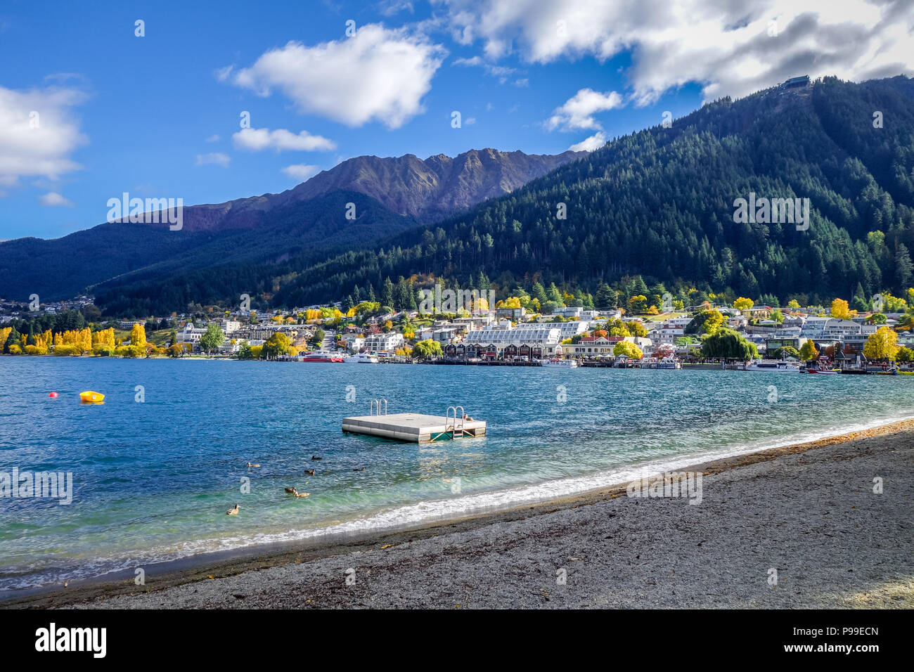Queenstown jetty pier hi-res stock photography and images - Alamy