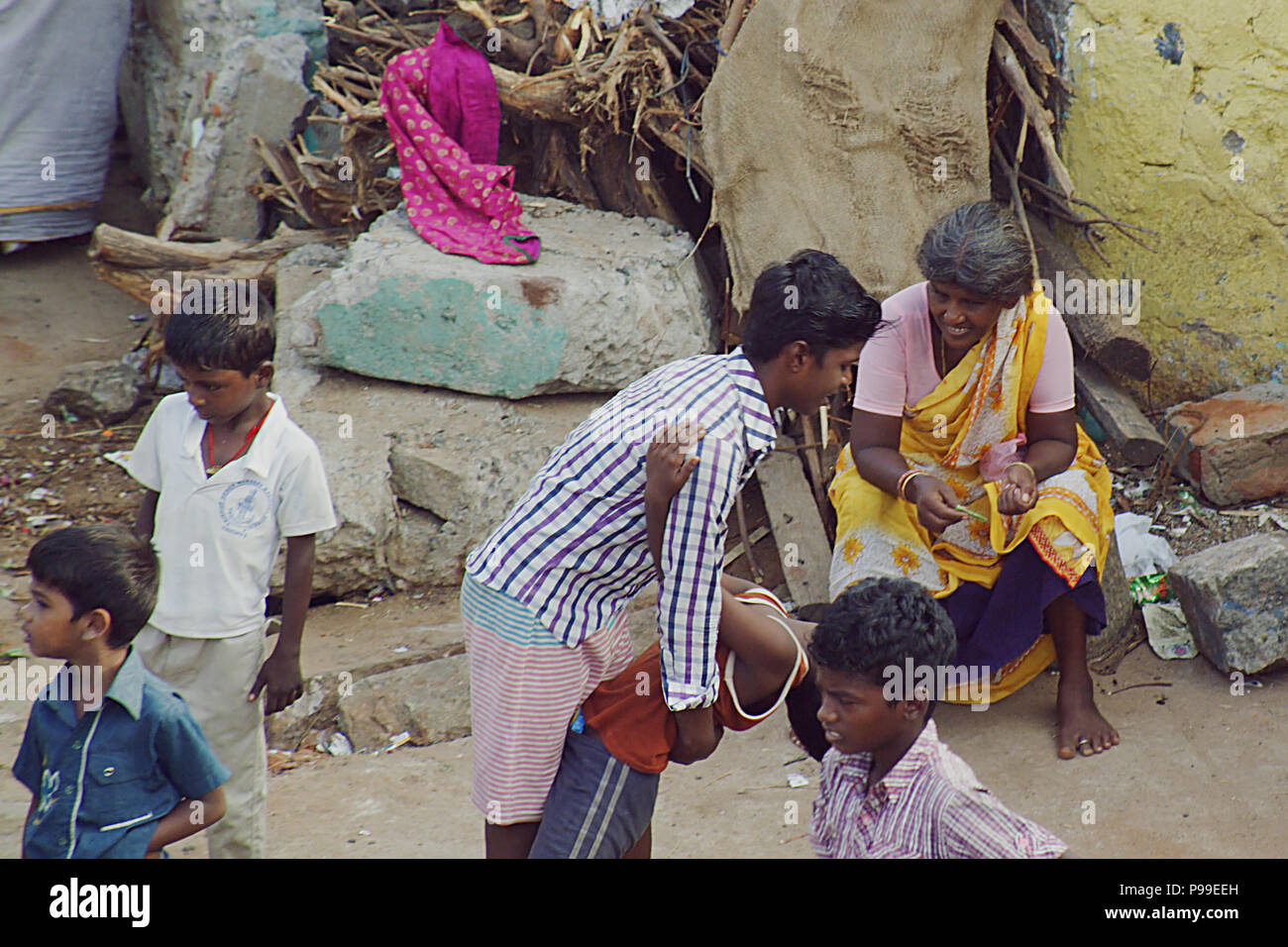 Black Boy In Slums Stock Photos & Black Boy In Slums Stock Images - Alamy
