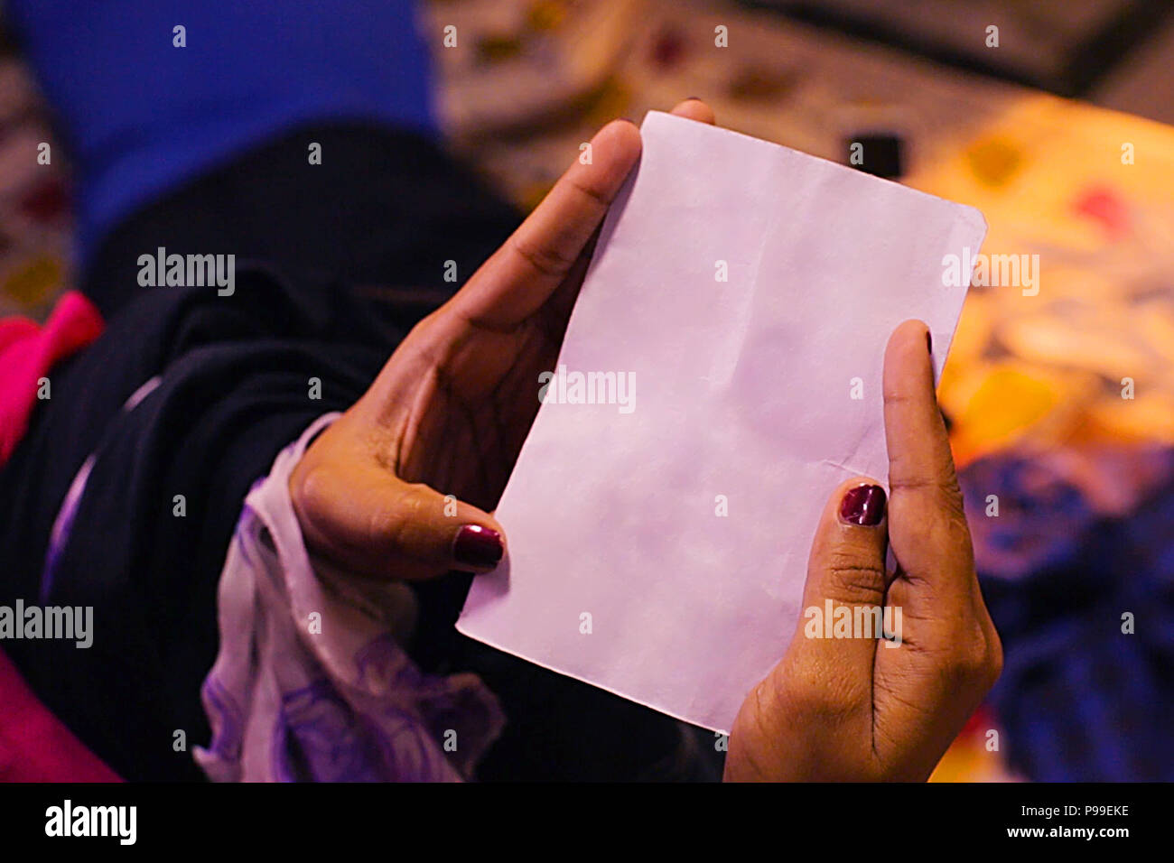 Blank poster bedroom hi-res stock photography and images - Alamy