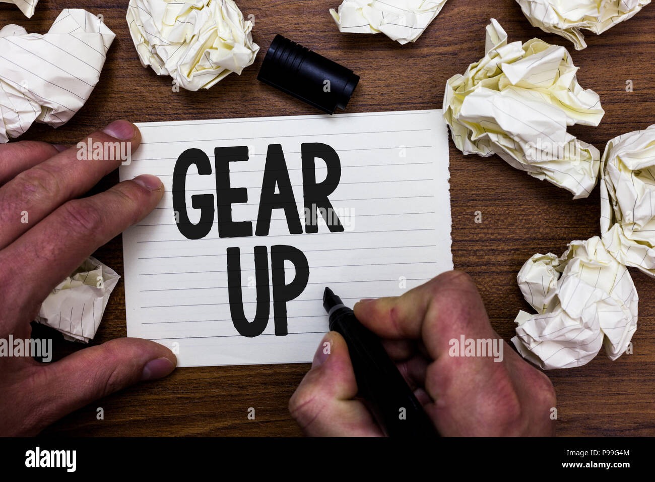 Fast road success man writing hi-res stock photography and images - Alamy