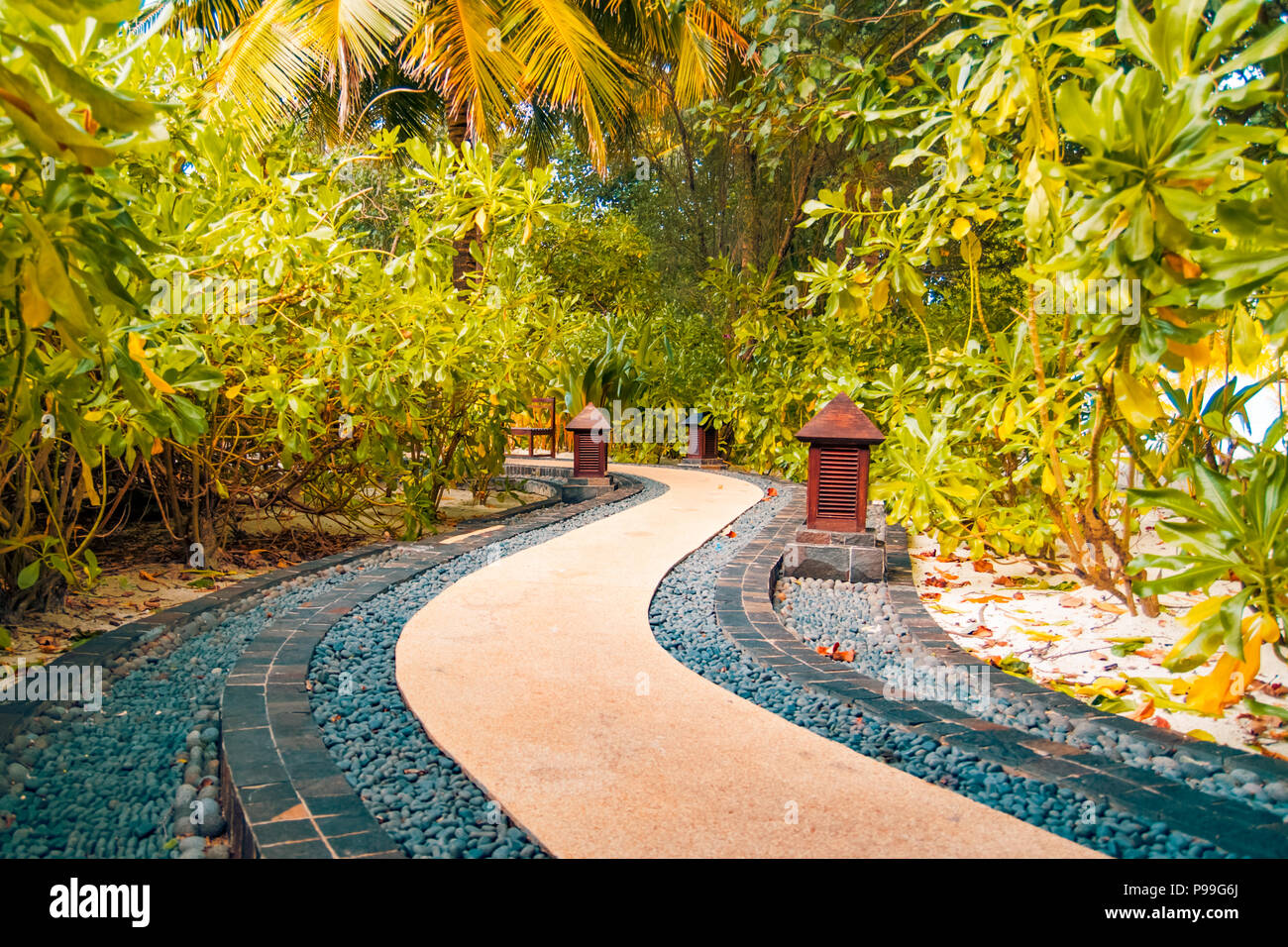 Zen garden background. Calming and relaxing zen garden scene Stock ...