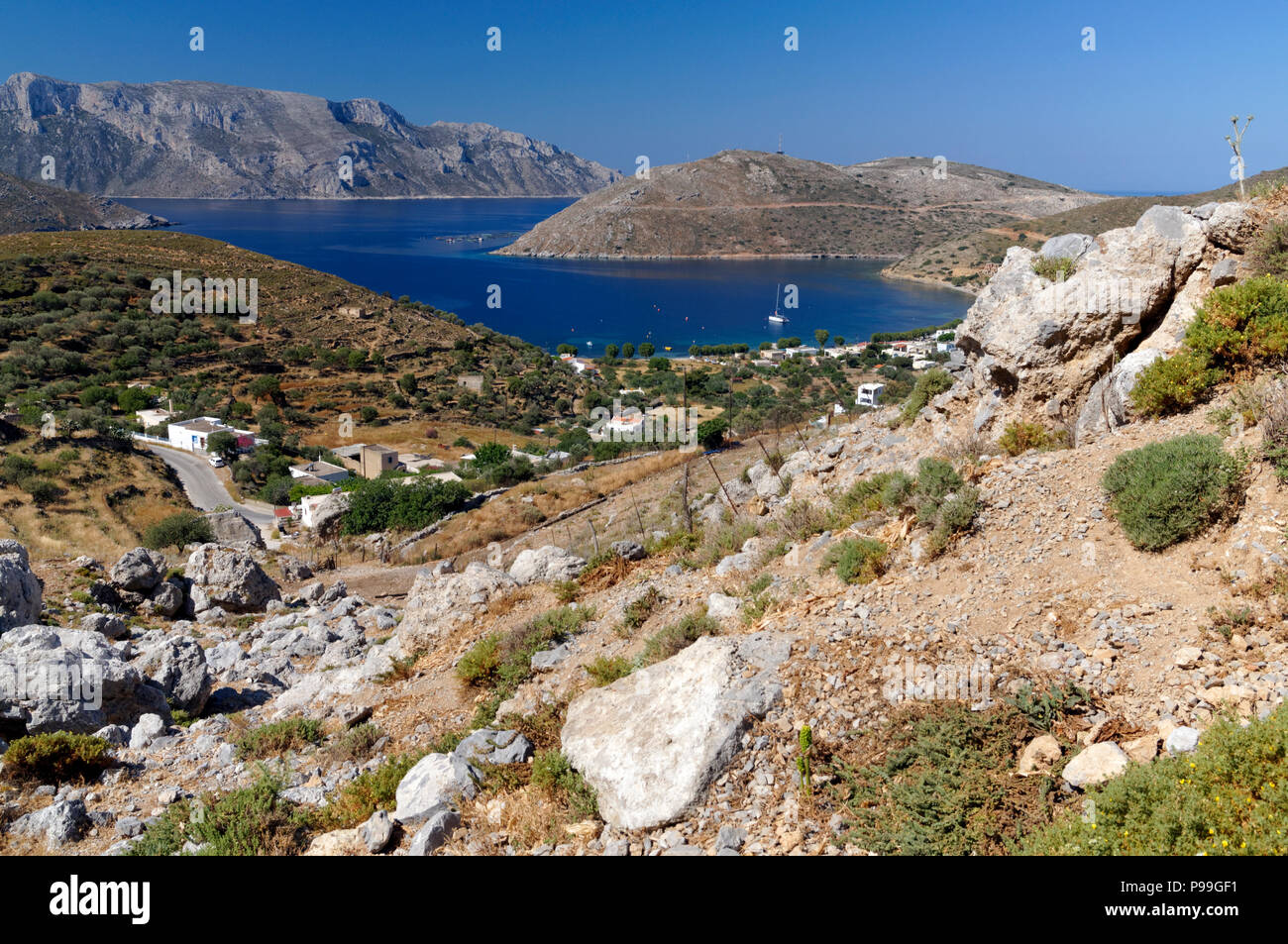 Emborios kalymnos greece hi-res stock photography and images - Alamy