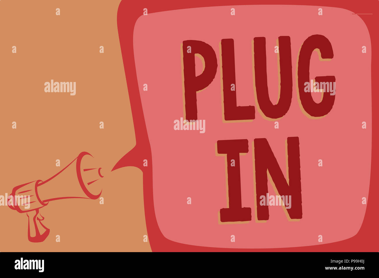 Writing note showing Plug In. Business photo showcasing putting device ...