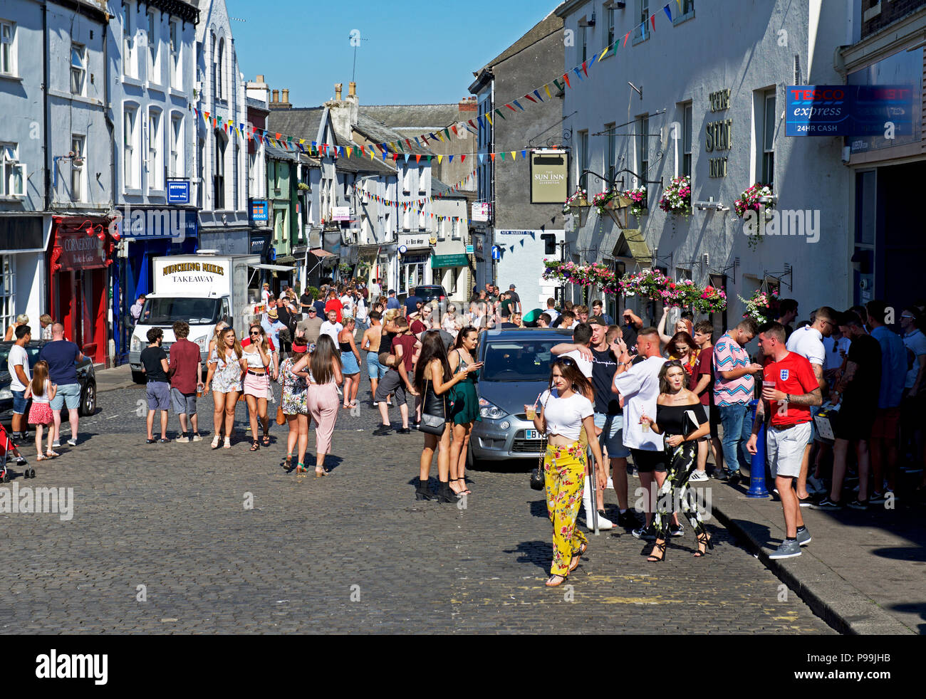 Ulverston cumbria market town hi-res stock photography and images - Alamy