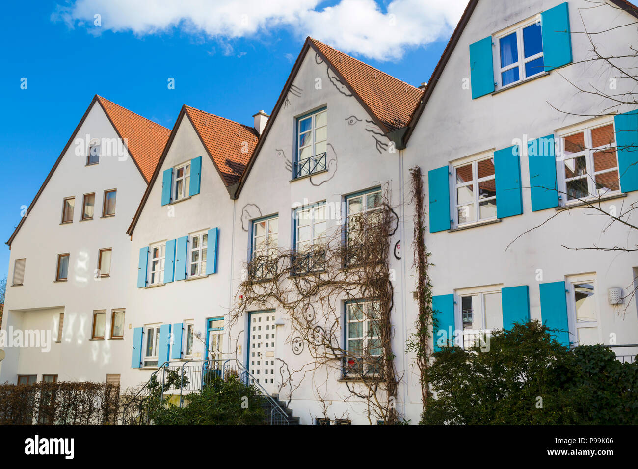 Typical architecture in Germany Stock Photo - Alamy