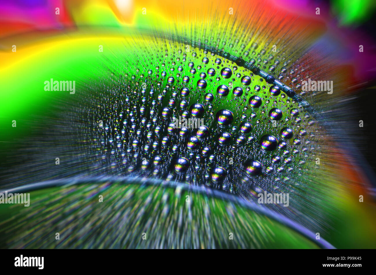 DVD and CD disc with water drops over. Full Colour Background Stock ...