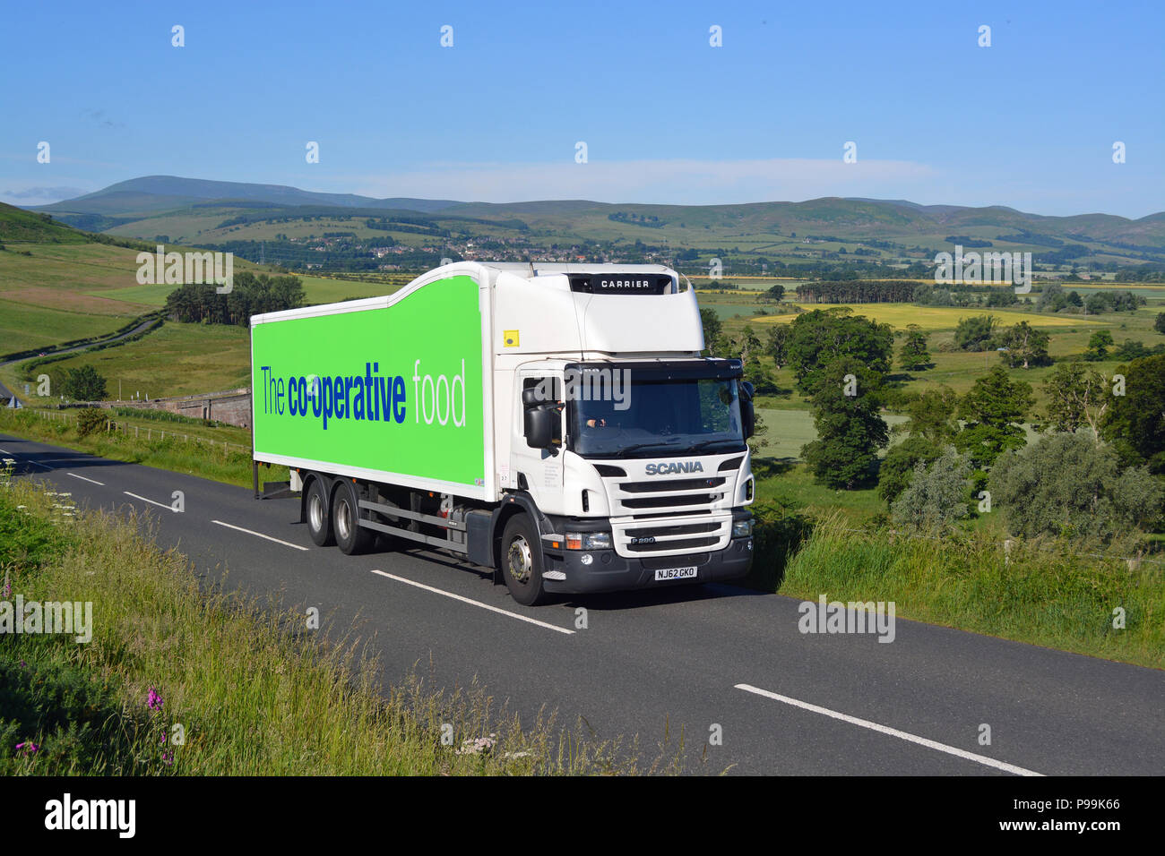 Scania lorry hi-res stock photography and images - Alamy