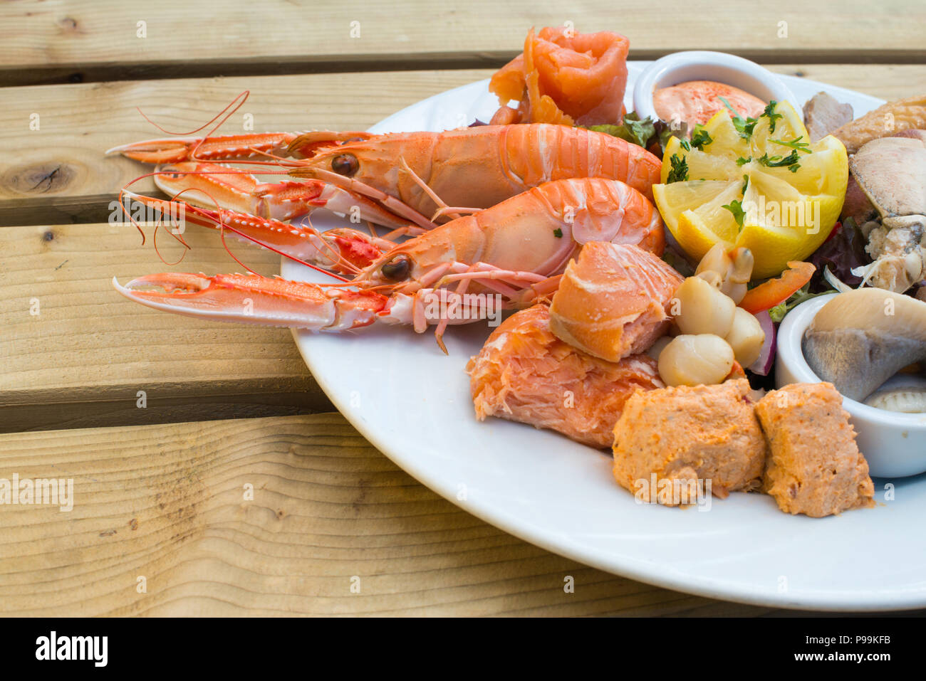 Scottish seafood hi-res stock photography and images - Alamy