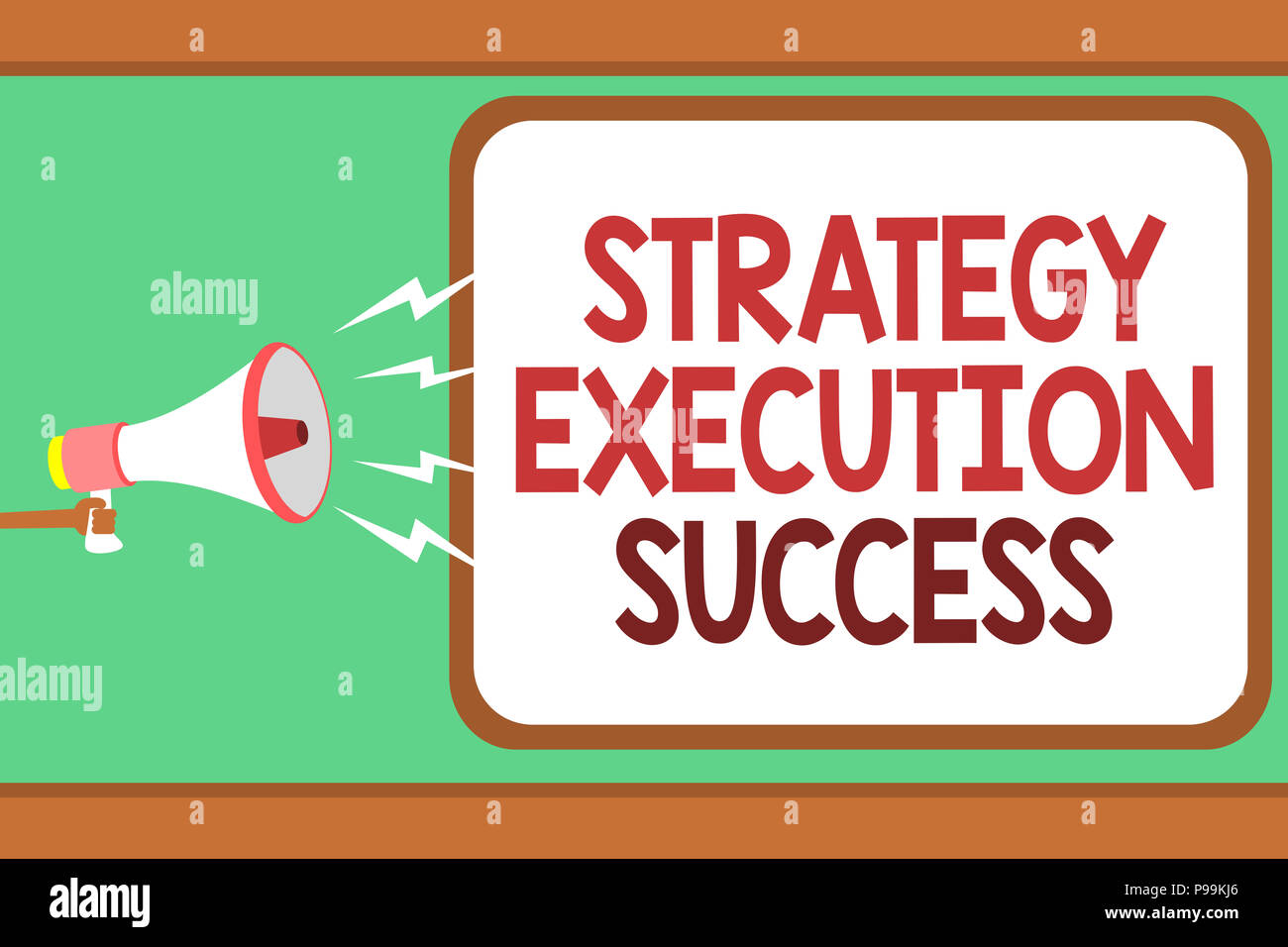 Word writing text Strategy Execution Success. Business concept for ...