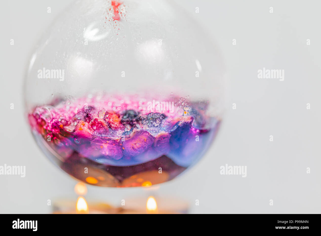 boiling blueberry in Laboratory refining equipment Distillation of ...