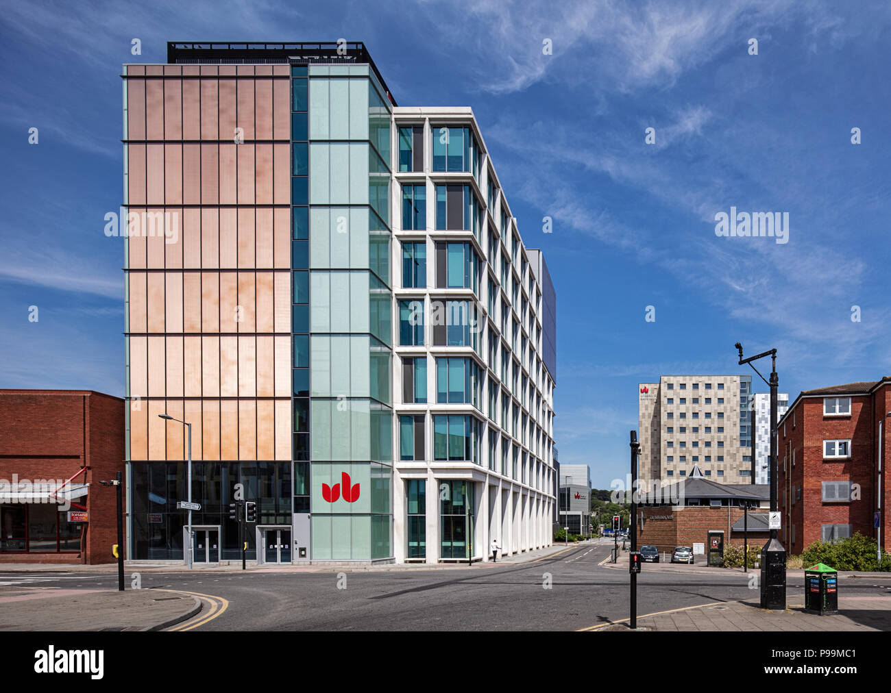University of Bedfordshire New Library in Luton by architects Moses ...