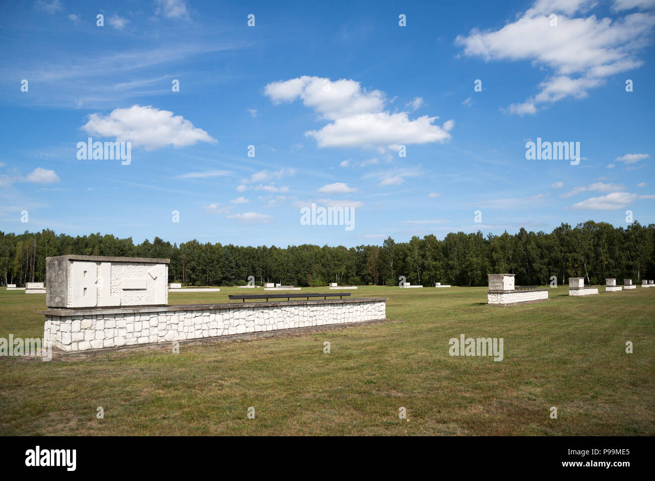 Poland, Pomerania, Concentration Camp Memorial Museum Stutthof Stock ...