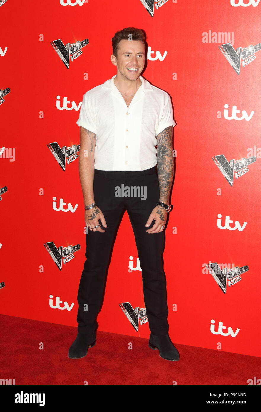 London, UK. Danny Jones at The Voice Kids Judges Photocall held at ...