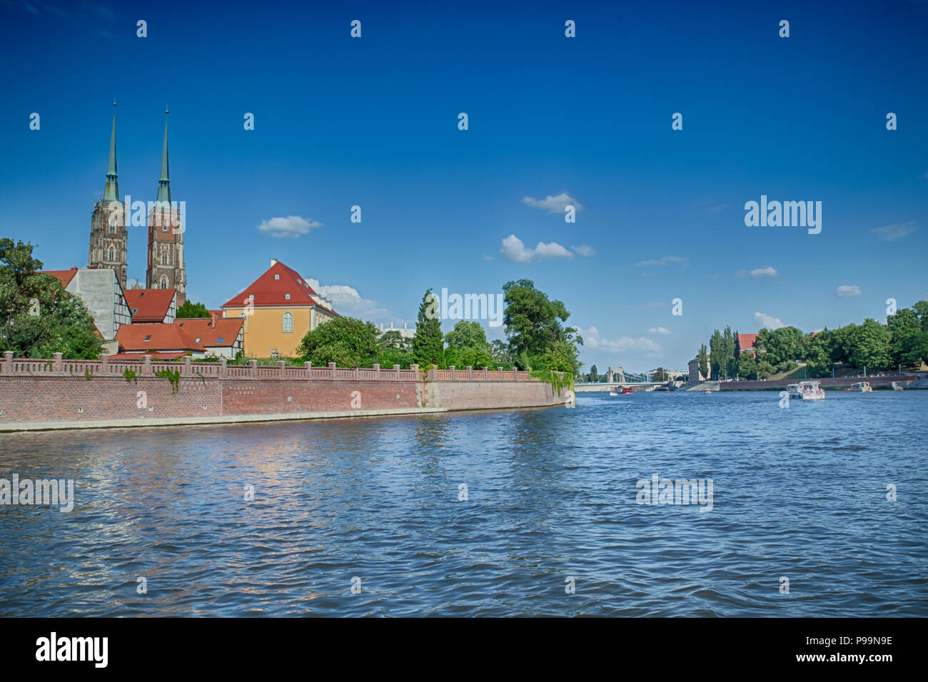 Historic architecture of the city of Wroclaw, Poland Stock Photo - Alamy