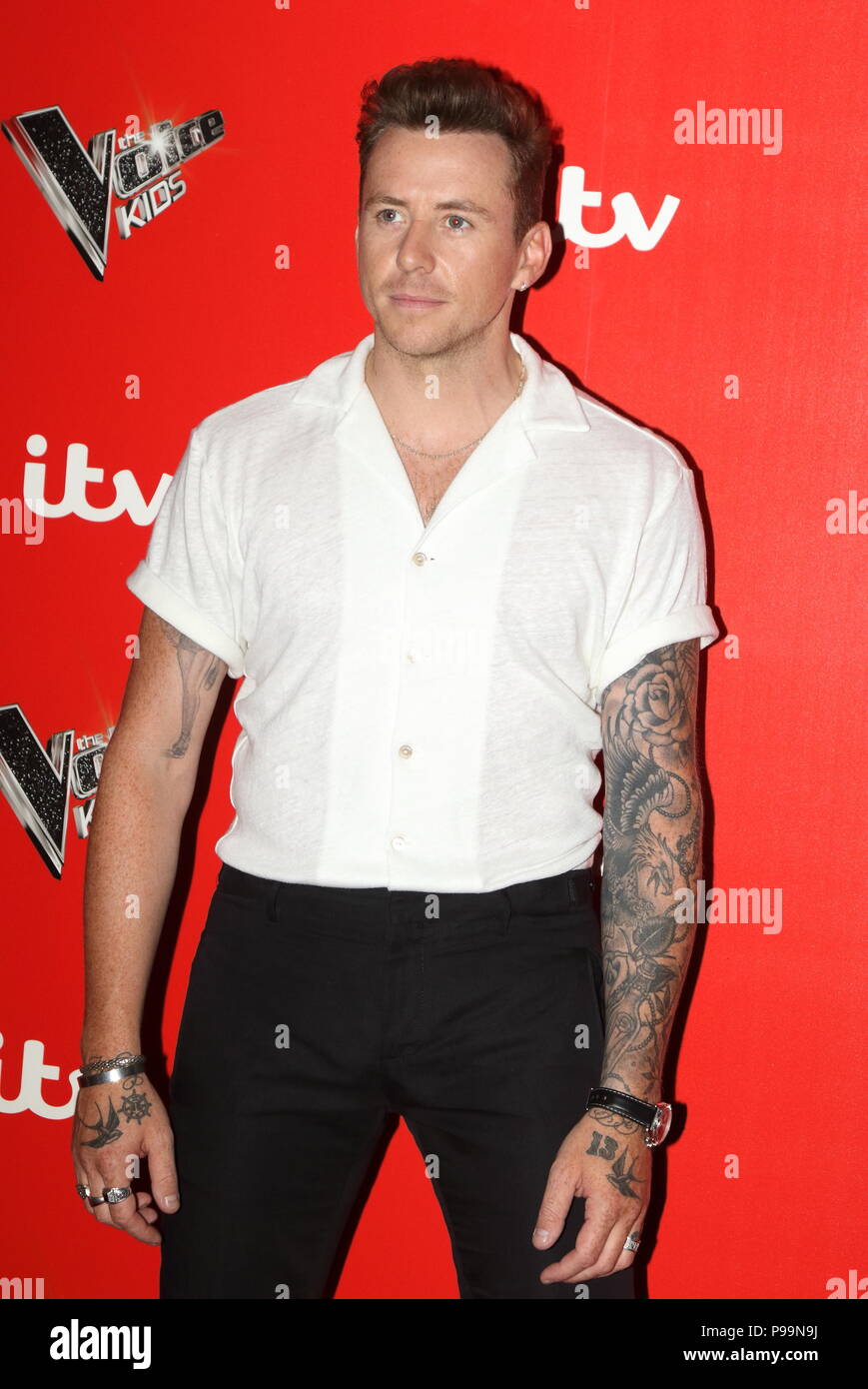 London, UK. Danny Jones at The Voice Kids Judges Photocall held at ...