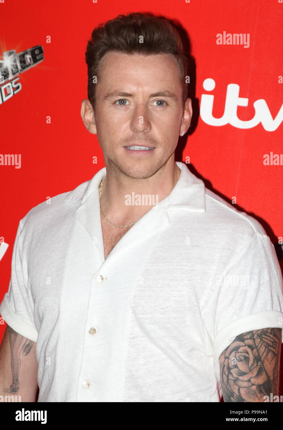 London, UK. Danny Jones at The Voice Kids Judges Photocall held at ...