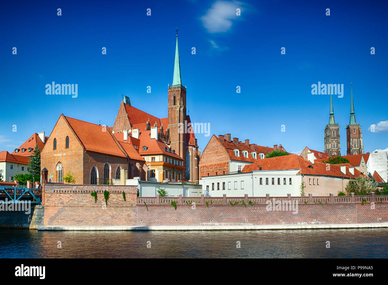 Historic architecture of the city of Wroclaw, Poland Stock Photo - Alamy