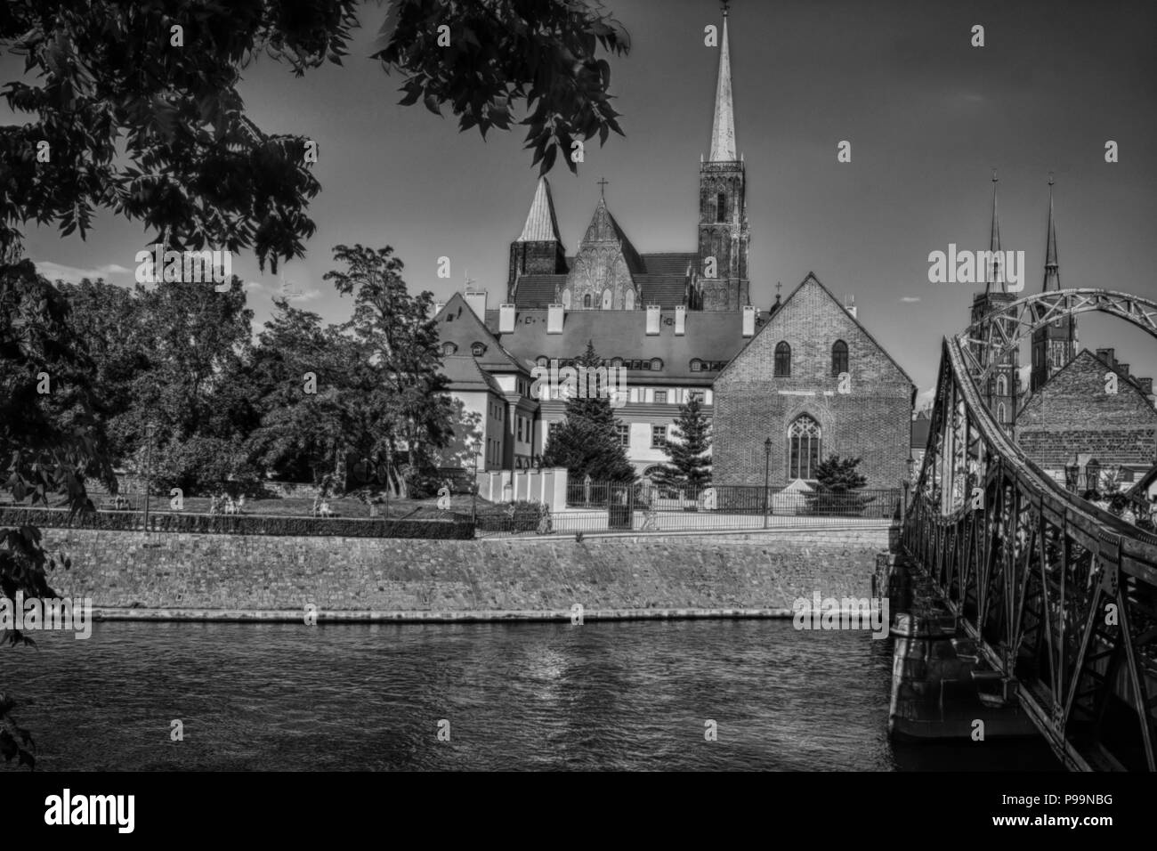 Historic architecture of the city of Wroclaw, Poland Stock Photo - Alamy