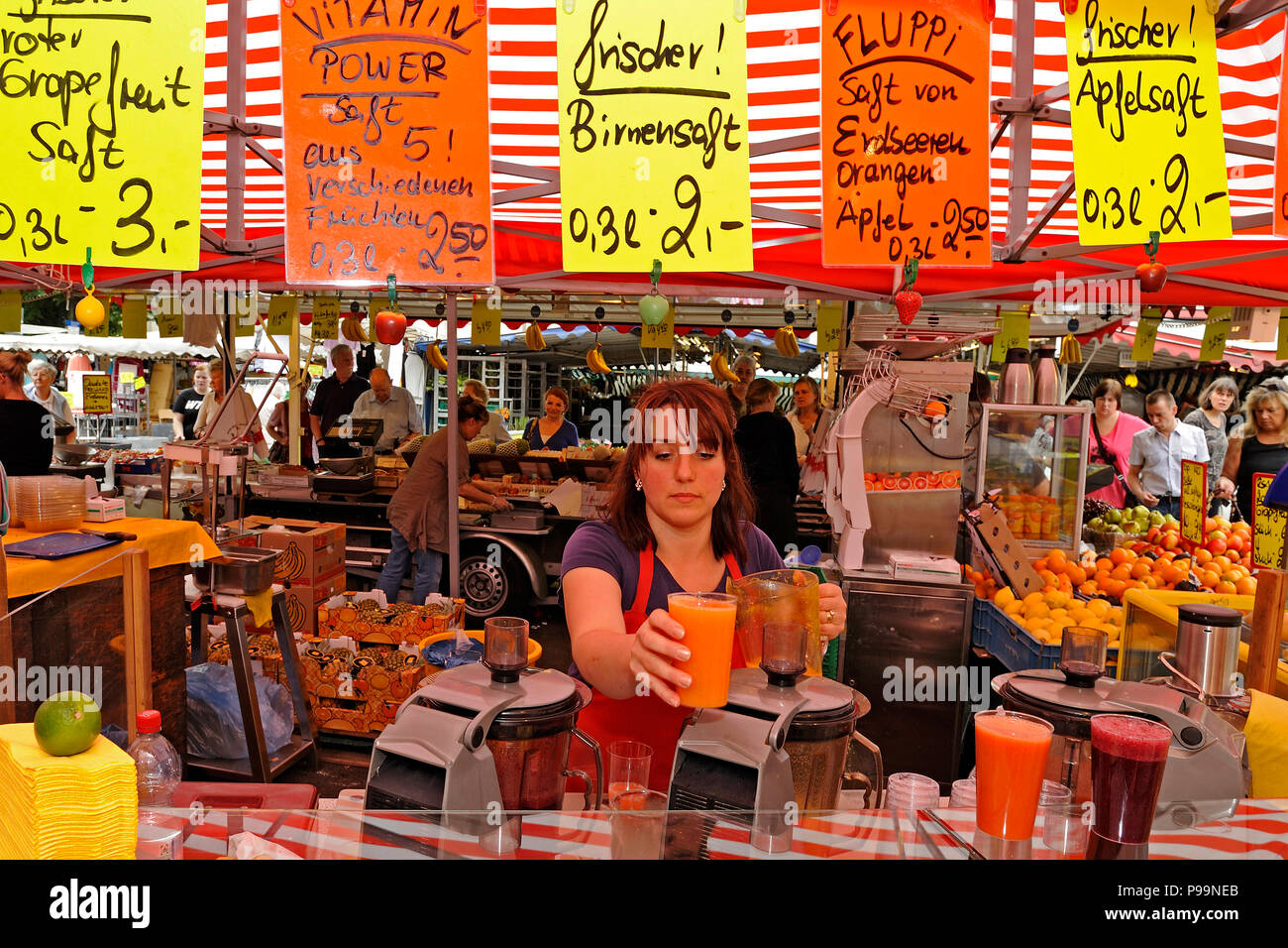 Germany fruit market hi-res stock photography and images - Alamy