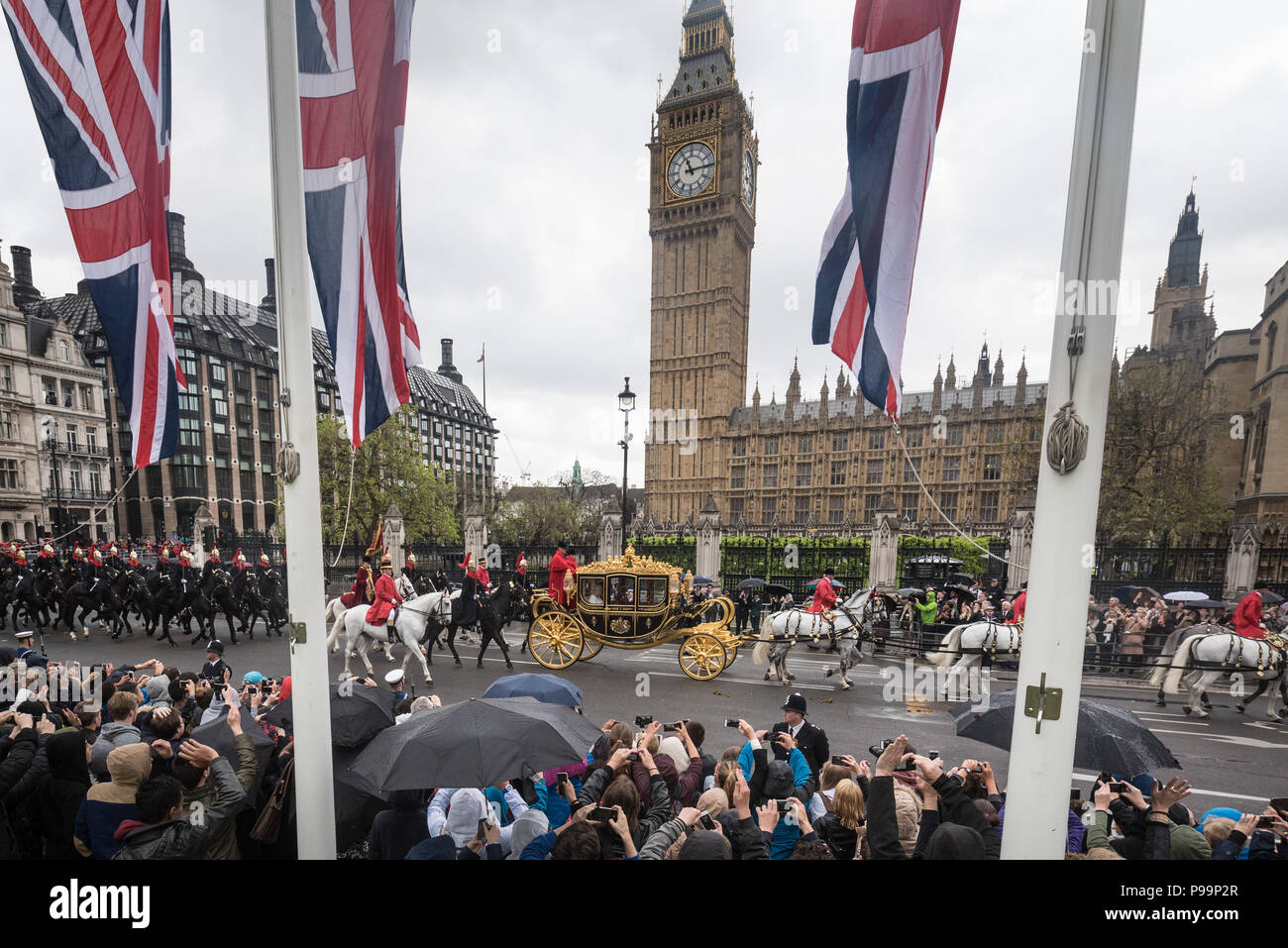 Parliament Square, London, UK. 18th May, 2016. Escorted by the ...