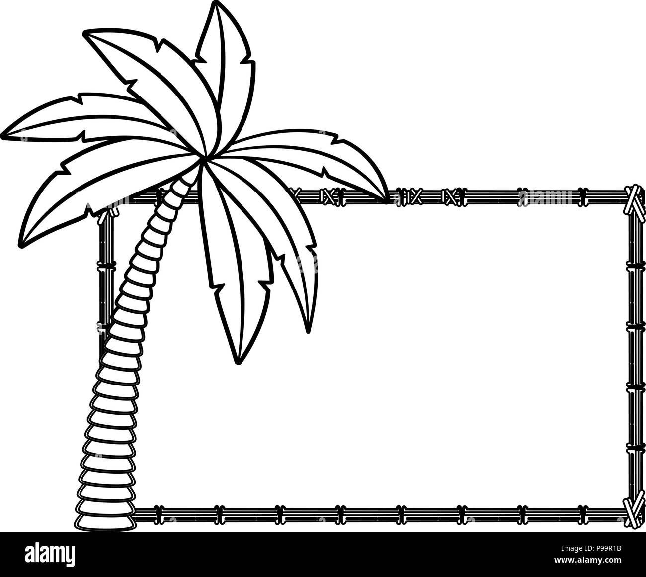 Directional tree sign Stock Vector Images - Alamy