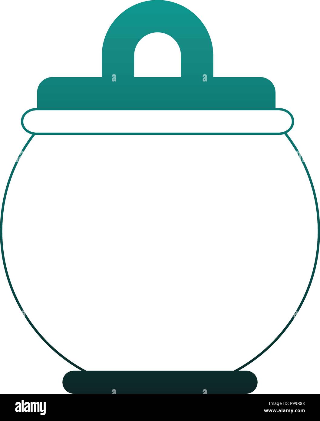 Porcelain jar isolated vector illustration graphic design Stock Vector ...