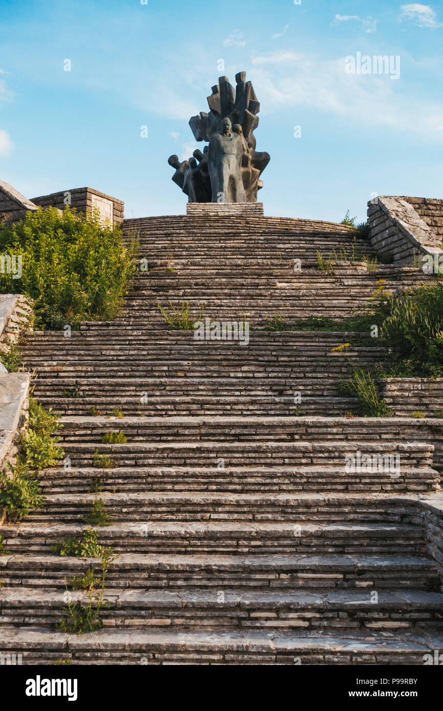Monument to Sava Kovačević and Yugoslav Partisans in Grahovo ...