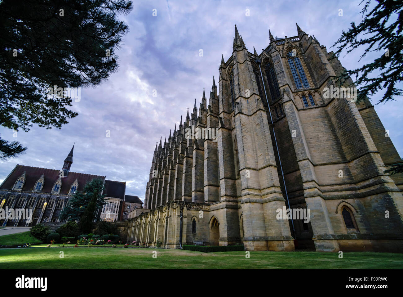 Lancing college chapel west sussex hi-res stock photography and images ...