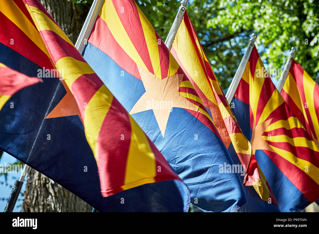 Arizona state flag hi-res stock photography and images - Alamy