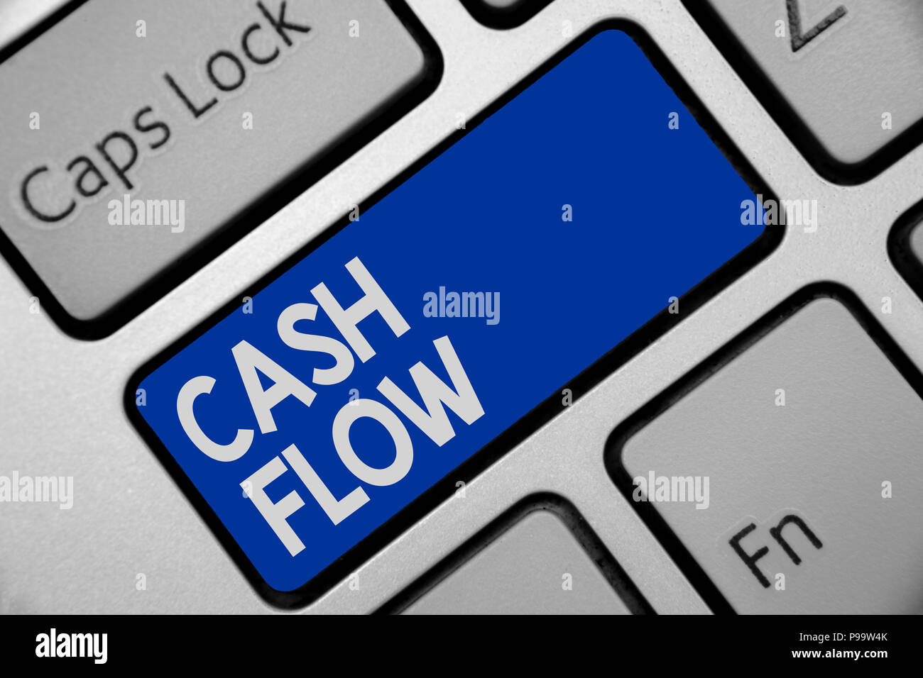 Handwriting text writing Cash Flow. Concept meaning Movement of the ...