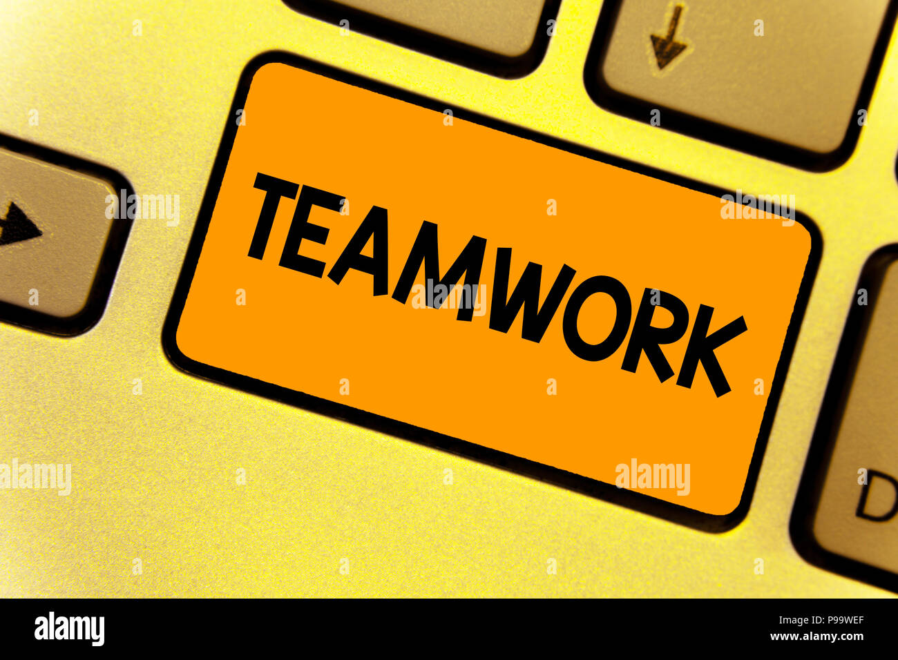 Word writing text Teamwork. Business concept for Group of people who ...