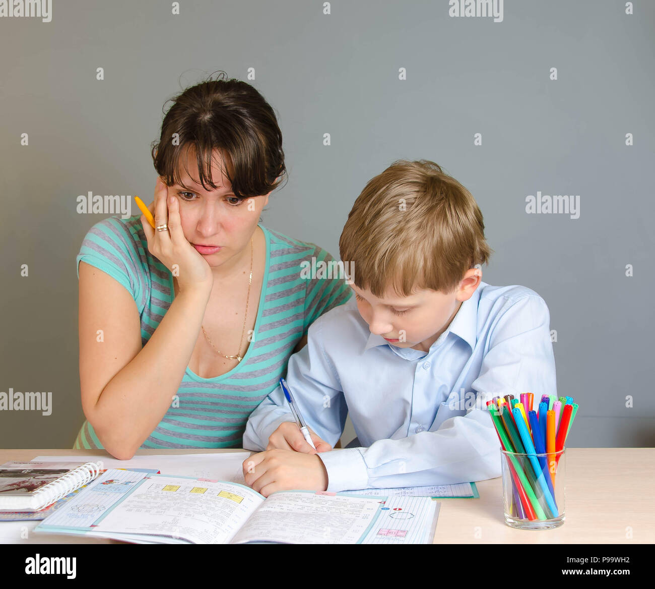 Strict mom hi-res stock photography and images - Alamy