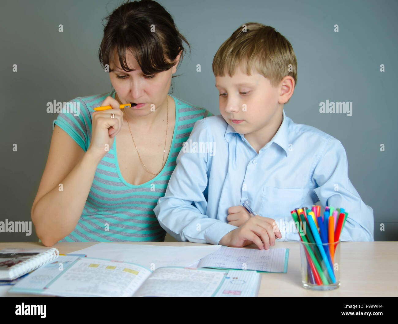 Strict mom hi-res stock photography and images - Alamy