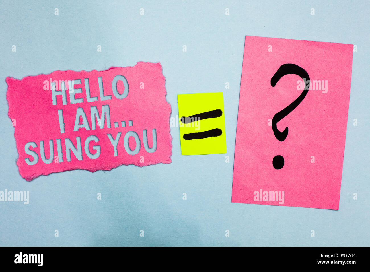 To sue someone hi-res stock photography and images - Alamy