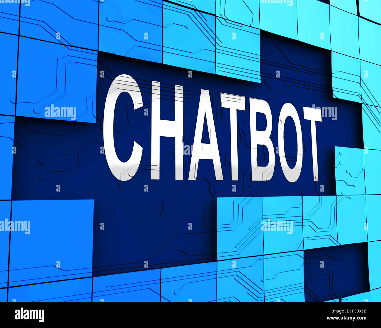 Chat bot artificial intelligence robo hi-res stock photography and ...