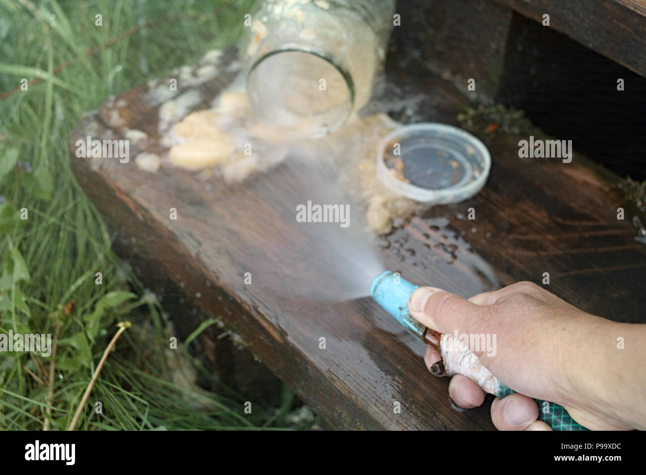 Broken water jar hi-res stock photography and images - Alamy