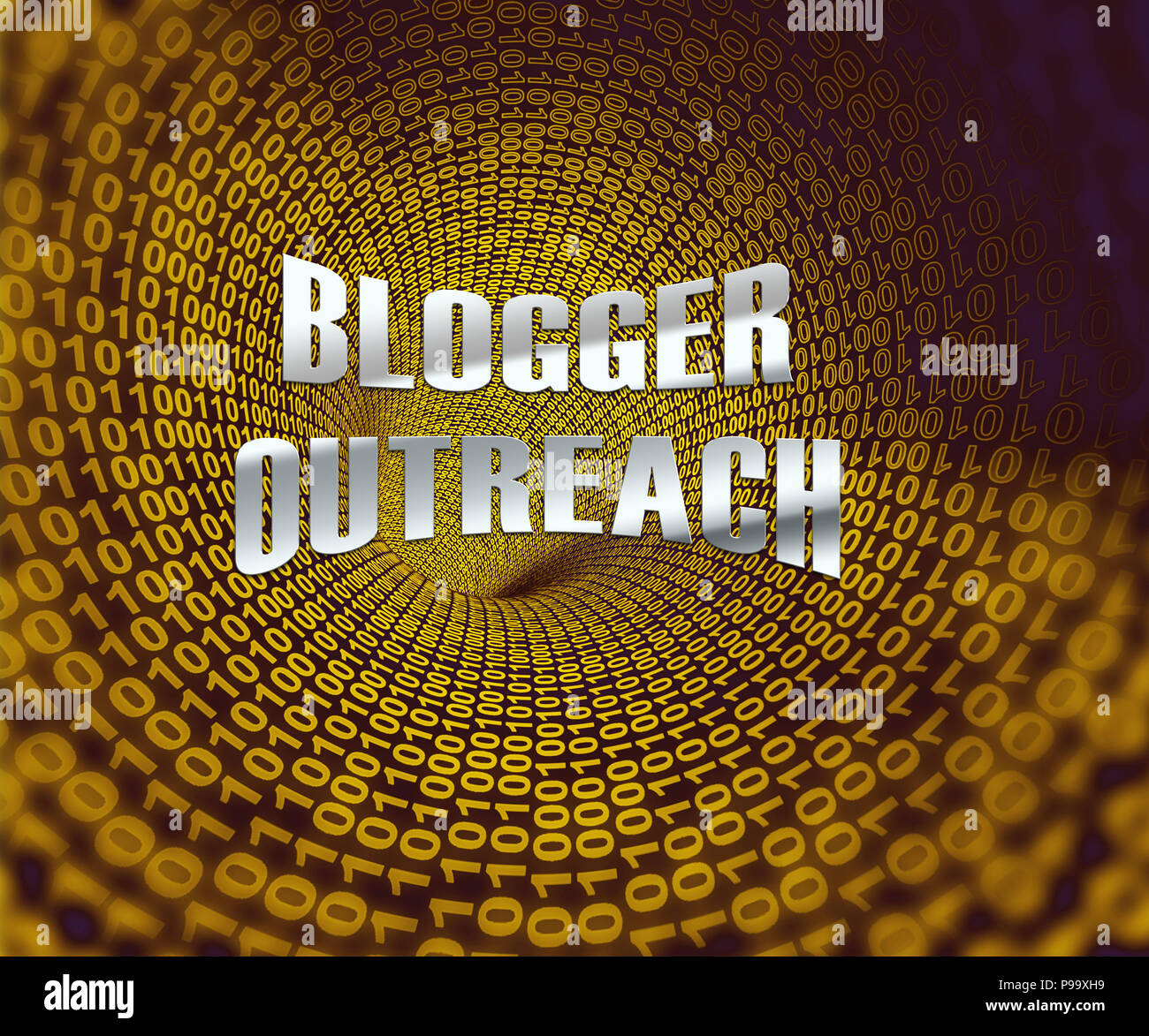 Blogger Outreach Influencer Engagement Content 3d Illustration Shows ...